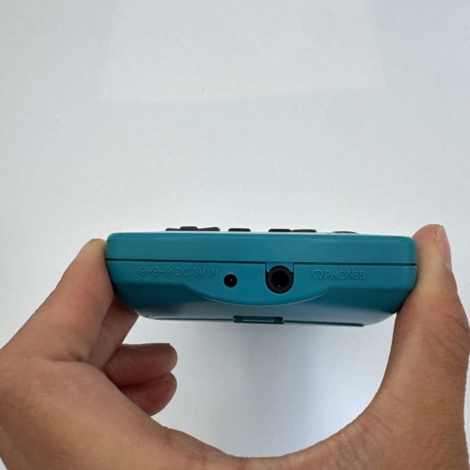 Nintendo Game Boy Color Teal Blue Console CGB-001 With Game + More | eBay