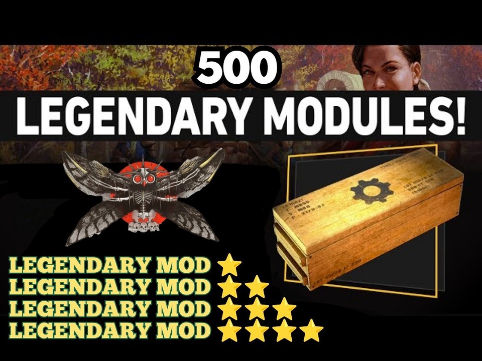 500 Legendary Modules Fallout 76 PS4/Ps5 | eBay