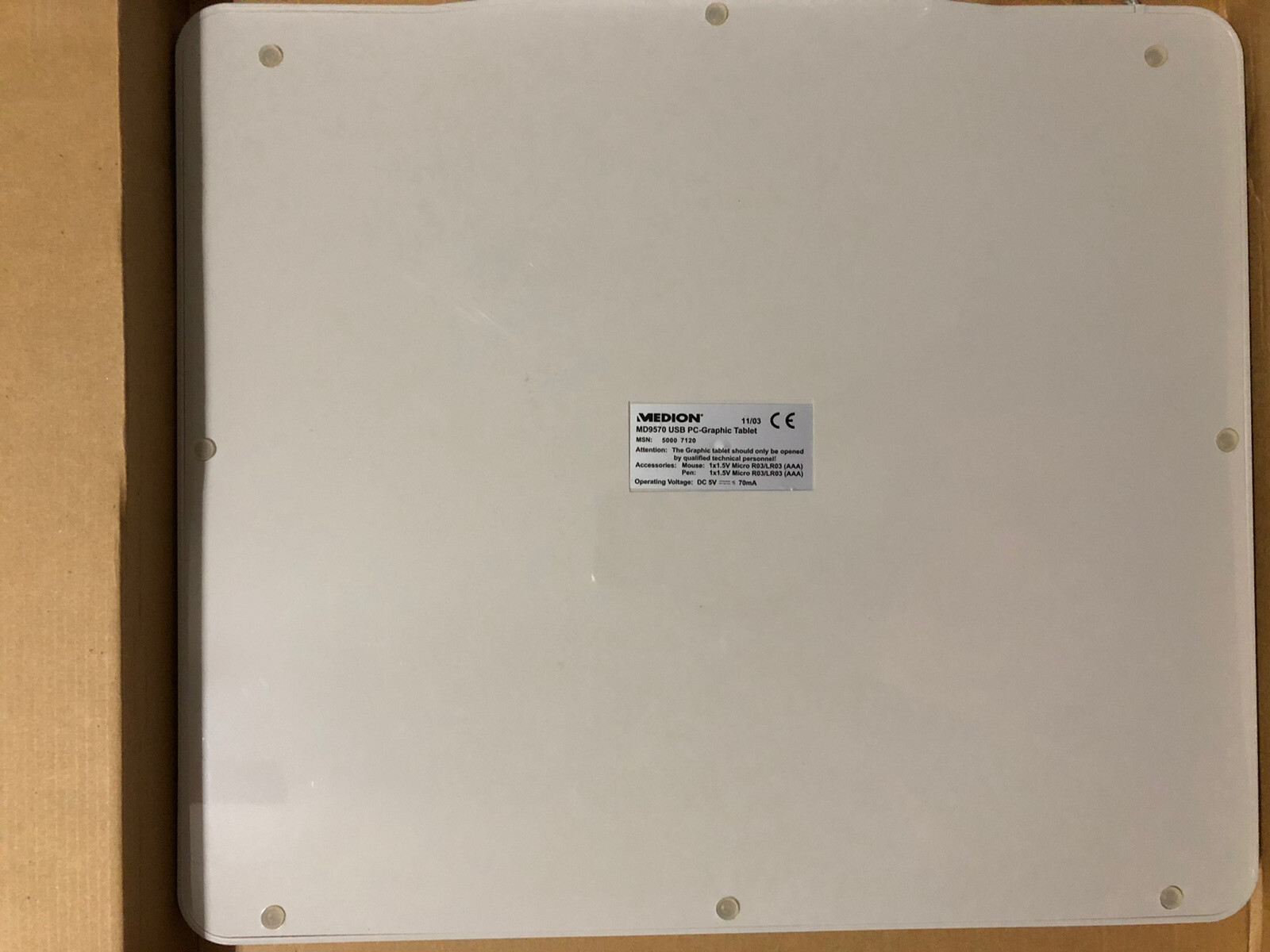 Medion PC USB Graphics Tablet with cordless mouse and drawing pen MD ...