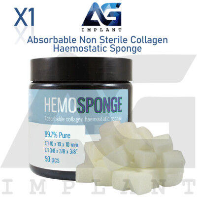 Gelatine Absrbable Hemostatic Collagen Sponge Gelfoam Non Sterile ...
