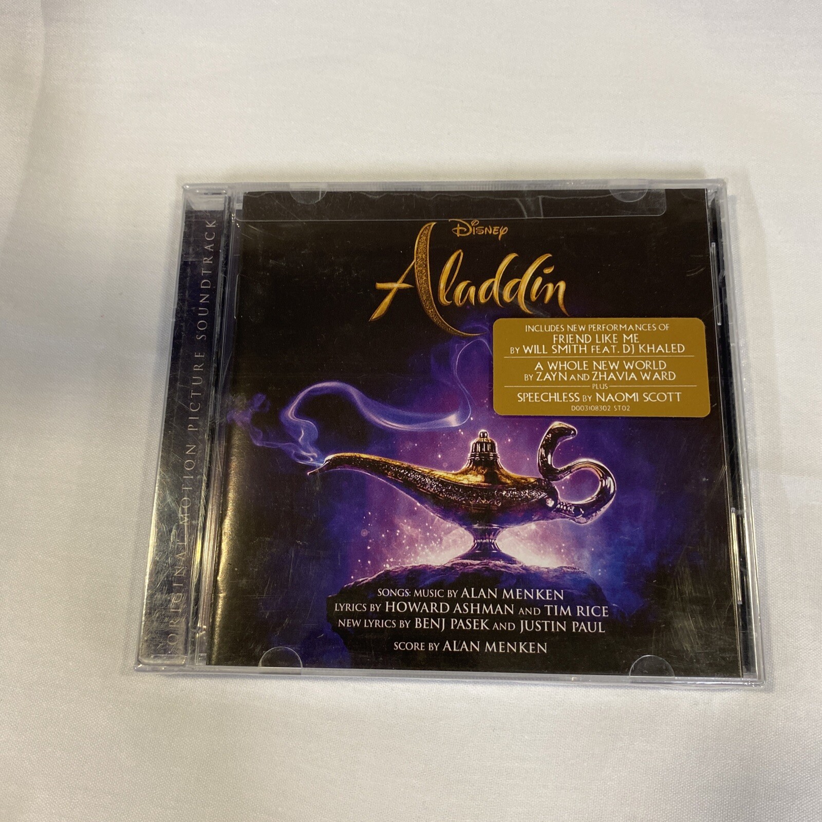 Aladdin (Original Motion Picture Soundtrack) by Various Artists (CD ...