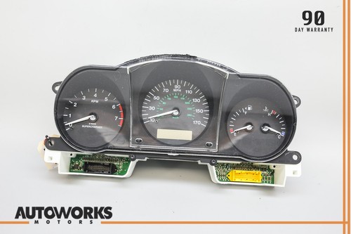 03-06 Jaguar XKR X100 S/C LHD Dash Instrument Gauge Cluster Speedometer ...