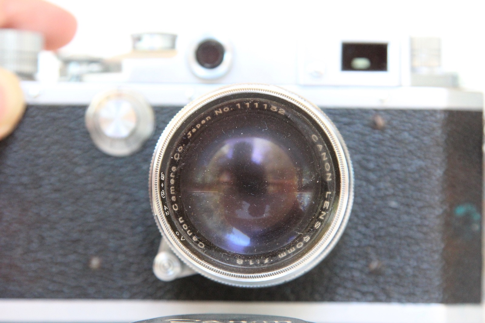 Canon Model II EP 35mm Rangefinder Camera Lot w/ Canon 50mm f/1.8 Lens ...