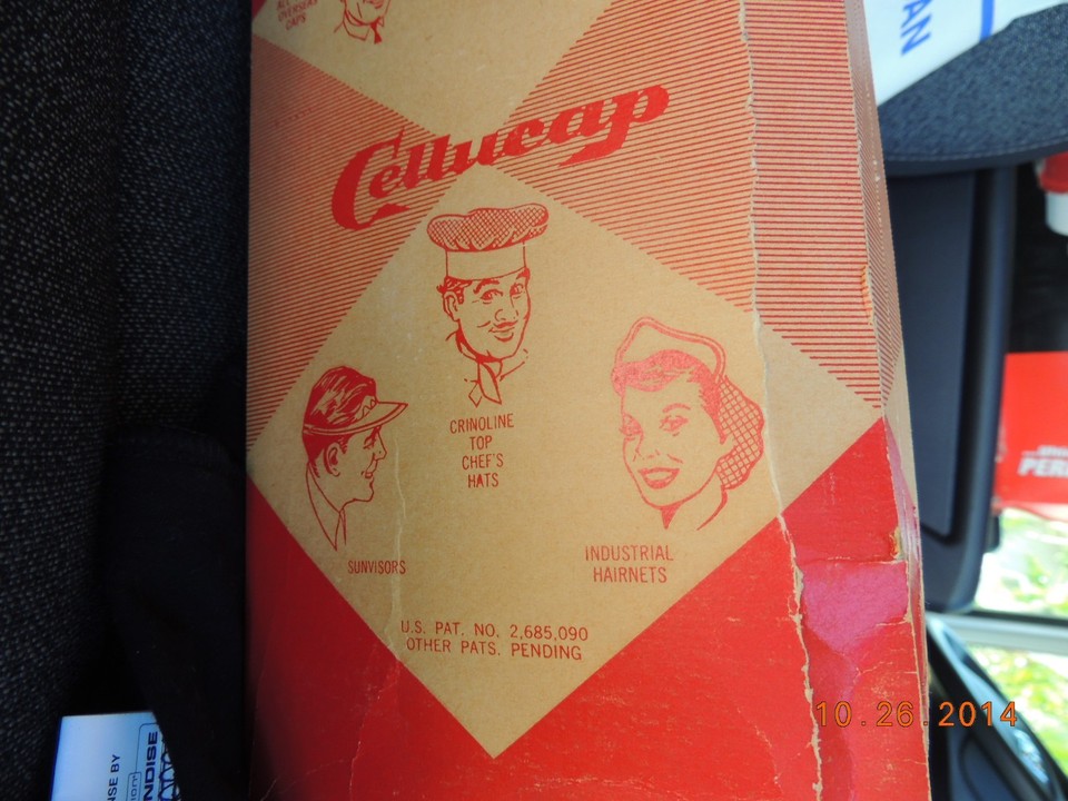 10 VINTAGE 40's-50s "DAIRY DAN" ICE CREAM MAN PAPER HAT CAP MILKMAN ...