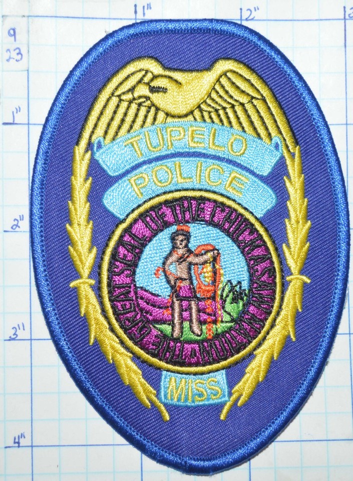 MISSISSIPPI, TUPELO POLICE CHICKASAW NATION SEAL PATCH | eBay