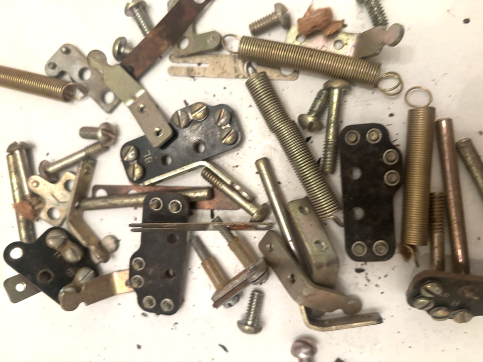 VTG ANTIQUE TELEPHONE PARTS - MIXED LOT - PHONE - WESTERN ELECTRIC ...