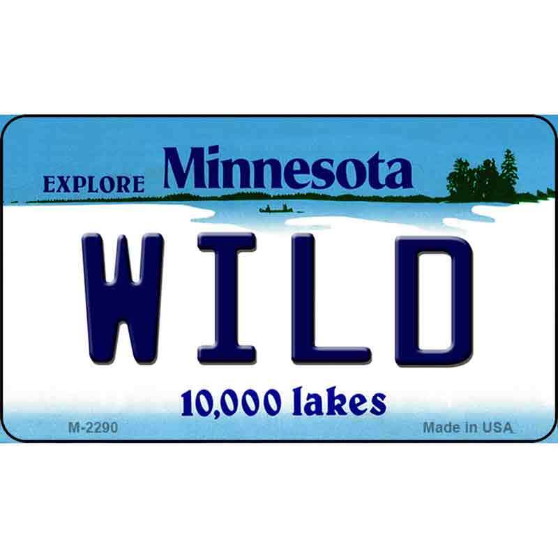 Wild Minnesota State License Plate Tag Magnet M-2290 | eBay