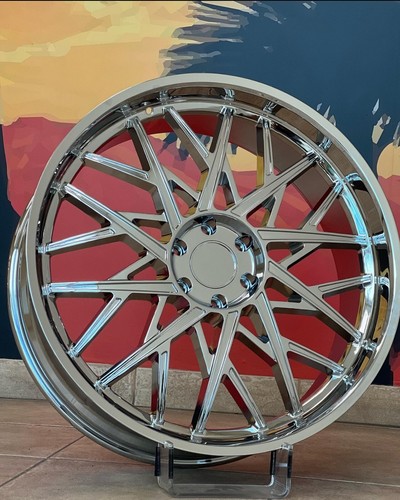 26" Inch CHROME Eclipse 102 Wheels Rims 5x114.3 +30 22 24 | eBay