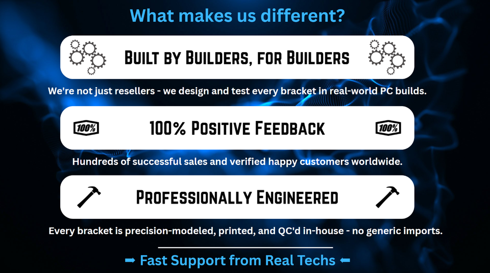 HP Z2 G4 Power Supply Adapter Bracket Kit – Convert to Standard ATX PSU ...