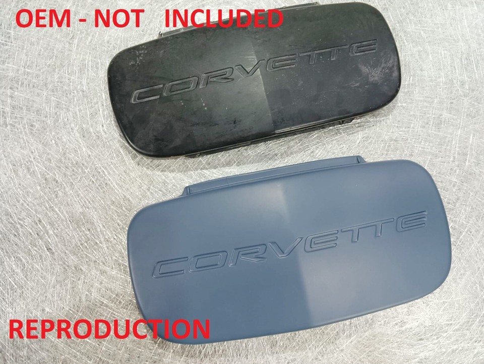 1997-2004 Chevrolet Corvette C5 Front License Plate Bumper Cover FOR ...