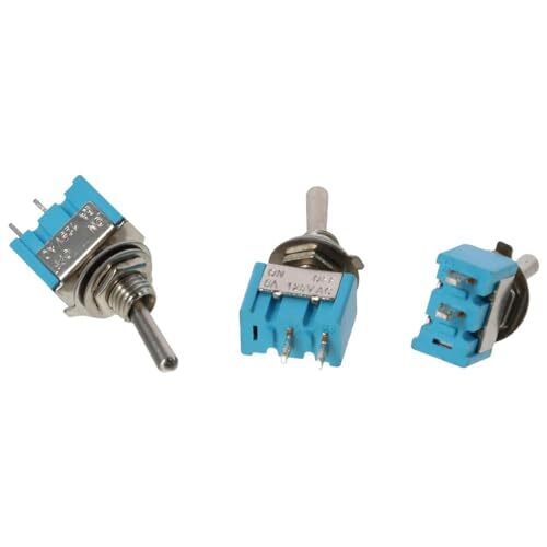 10PCS Mini Toggle Switch2 Pin 2 Position ON/Off Miniature Toggle Switch ...