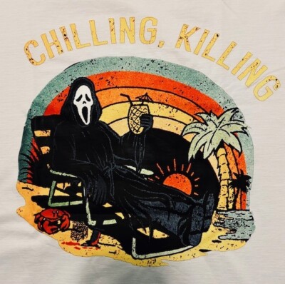 Ghostface Chilling, Killing T-Shirt 3XL NEW | eBay