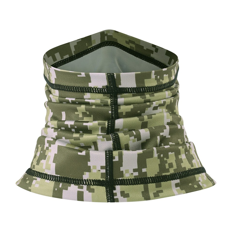 Camo Tactical Neck Gaiter Face Mask Scarf Breathable Bandana Cover ...