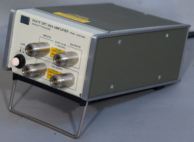 HP/Agilent 8447F H64 Preamplifier/Pre-amplifier 9 kHz-50 MHz/0.1-1300 ...