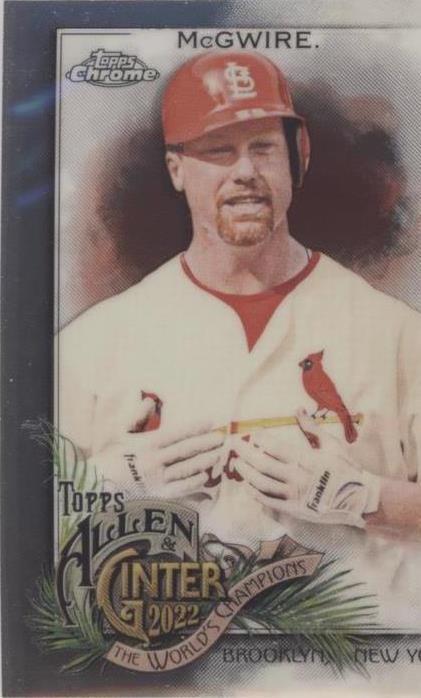 2022 Topps Allen & Ginter Chrome - Mark McGwire #102 for sale online | eBay