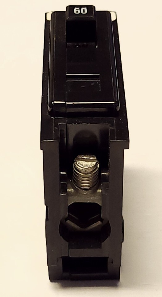 EATON CUTLER HAMMER BAB1060 Single Pole 60 AMP Type BA BAB Circuit ...