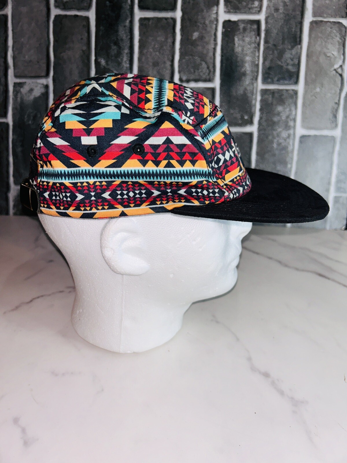 Empyre Multicolored Aztec Southwester Panel Hat Strapback Baseball Cap ...