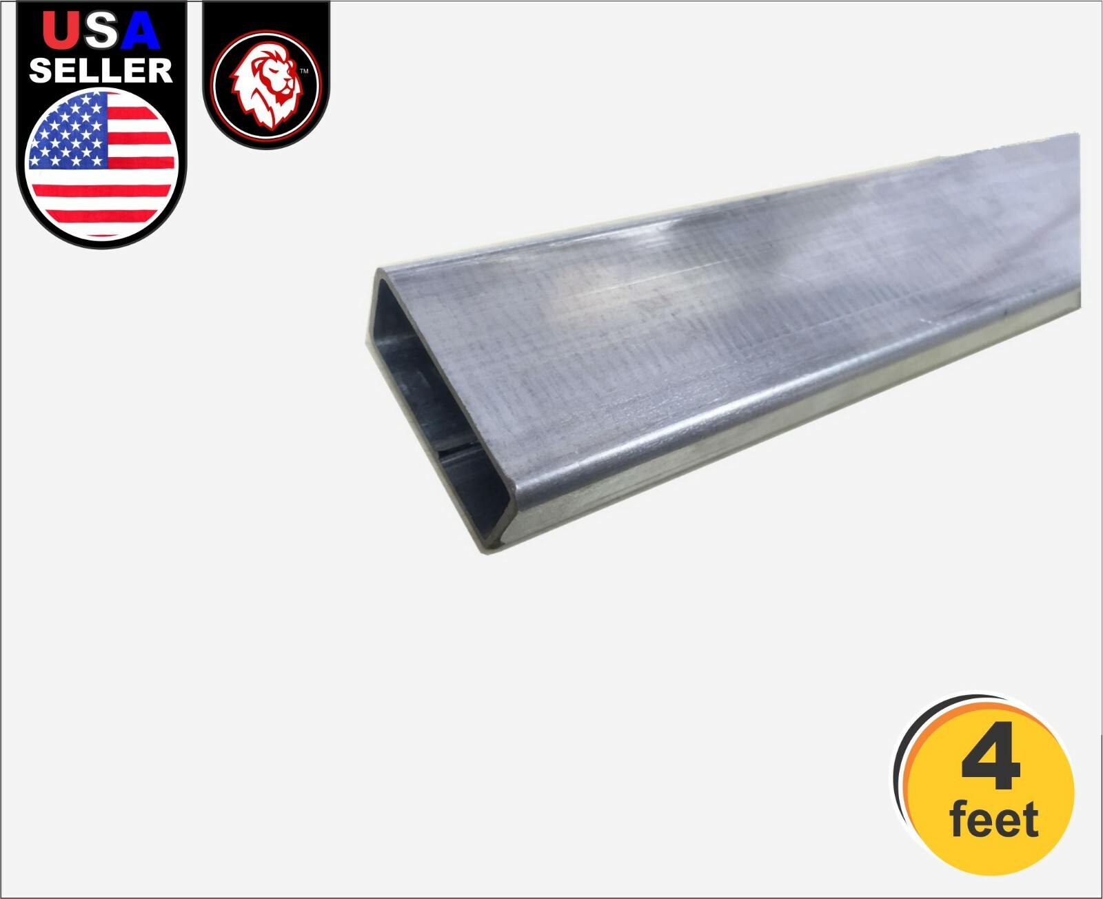 1/2" x 1" Rectangular Metal Tube - Mild Steel - 16 gauge - ERW - 48 ...