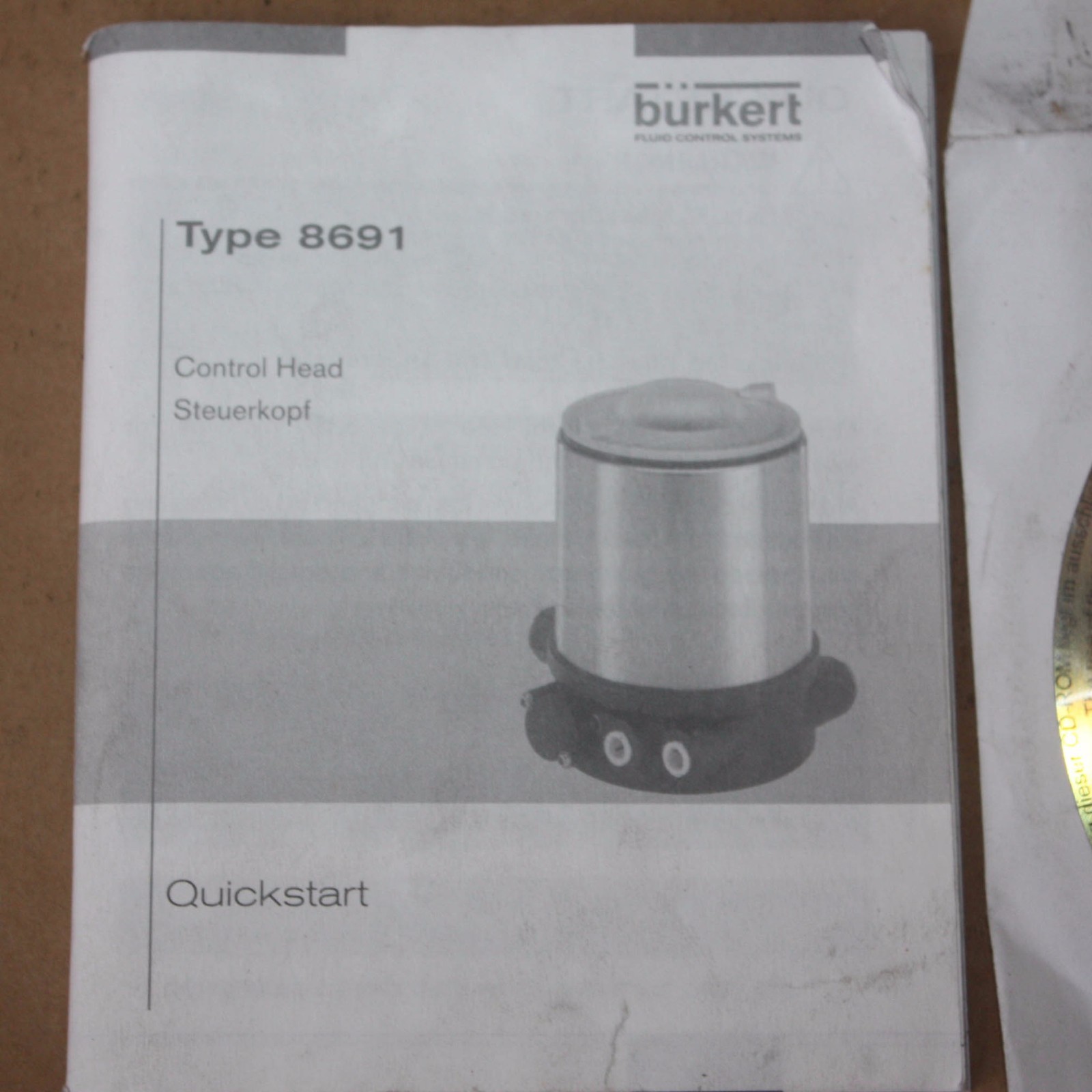 BURKERT single act pilot 3 316L SS angle seat globe valve 2100 Actuator ...