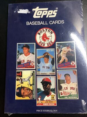 BOSTON RED SOX (TOPPS BASEBALL CARD BOOK 1988 BRAND NEW Sealed As ...