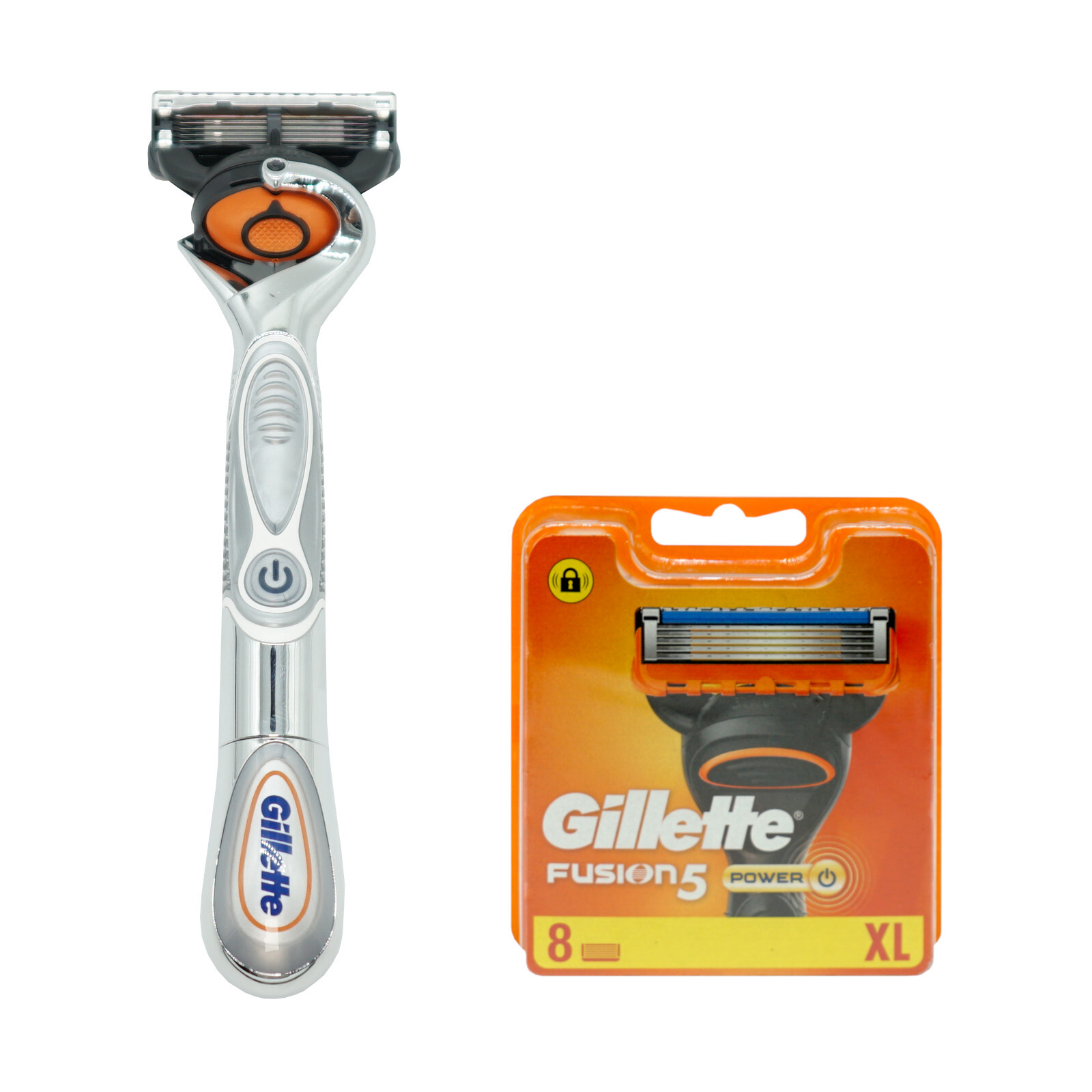 Gillette Fusion5 Power Rasierklingen 3,4,8,12,16,20,24 Auswahl MADE IN ...
