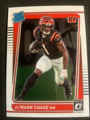 2021 Panini Donruss Optic JaMarr Chase Rated Rookie Card RC #207 ...
