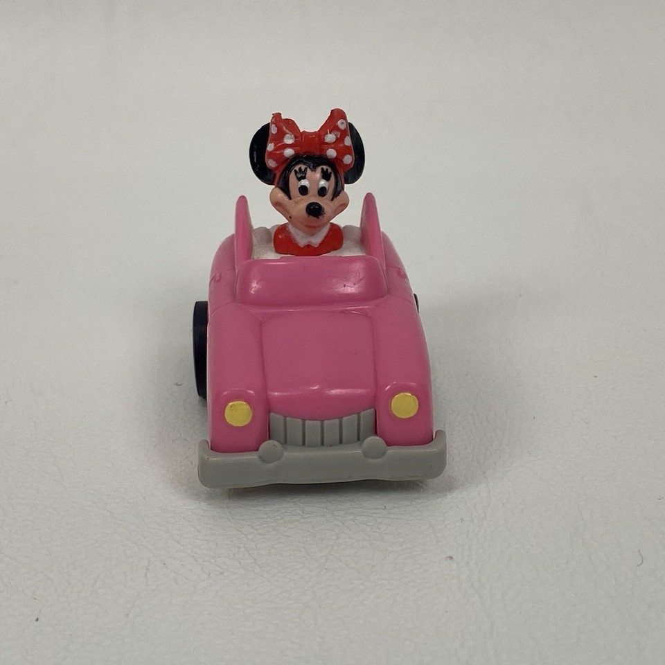 McDonald's Disney Minnie Mouse Pink Pullback and Go Car Vintage | eBay