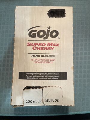 GOJO® SUPRO MAX™ Cherry Hand Cleaner 2000 mL Refill for GOJO® PRO™ TDX ...