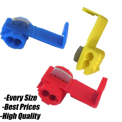Scotch Lock Wire Connectors Quick Splice Scotchlok Electrical Cable ...