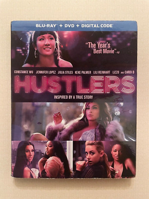 HUSTLERS (BLU-RAY + DVD + Slip Cover) RARE Jennifer Lopez Stripper ...