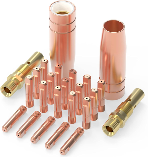 YESWELDER MIG Welding Gun Kit .035" Tip-Nozzle-Diffuser for Lincoln ...