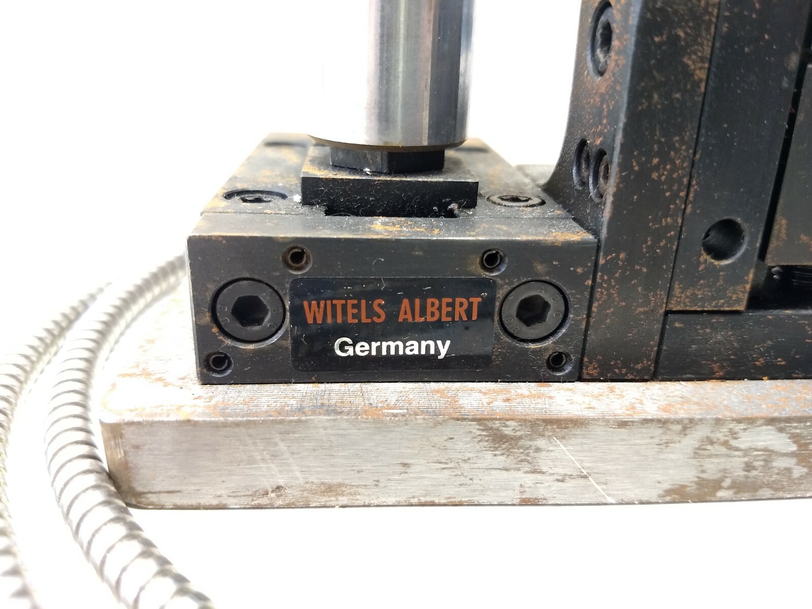 Witels Albert Germany Wire Straightener w/ Krautkramer Flaw Detector | eBay
