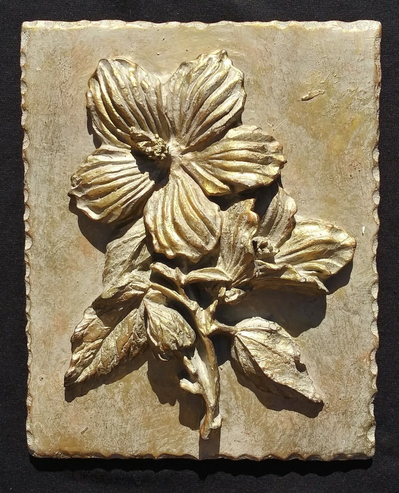 Three Hands Corp. Flower Wall Plaque's | eBay