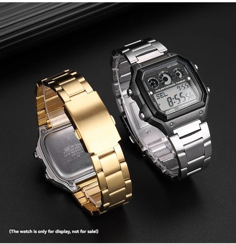 For Casio AE1200 AE1300 Watch Metal Casing DIY Modified AE-1200 ...