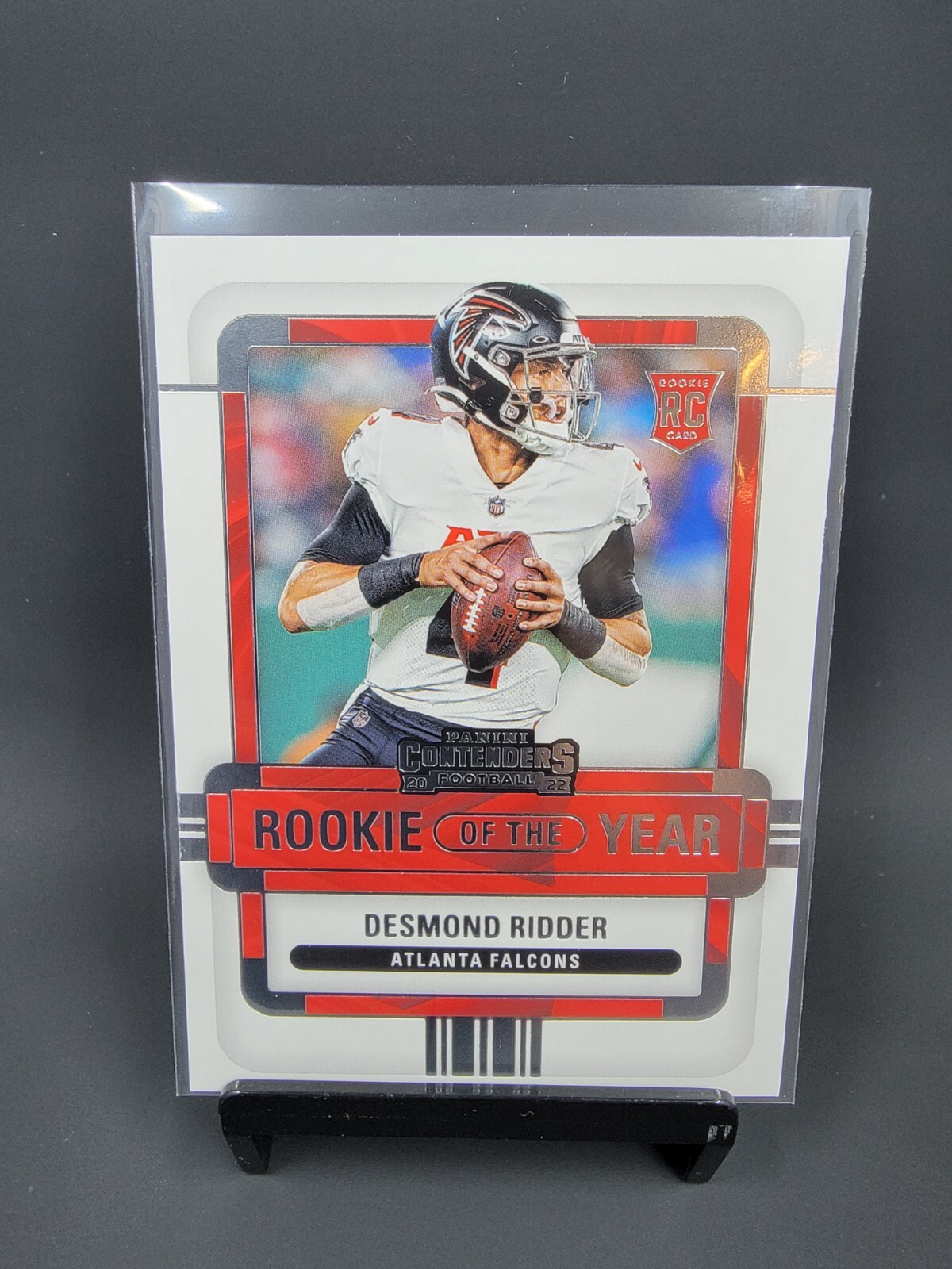 DESMOND RIDDER 2022 Panini Contenders Rookie Of The Year ROY Atlanta ...