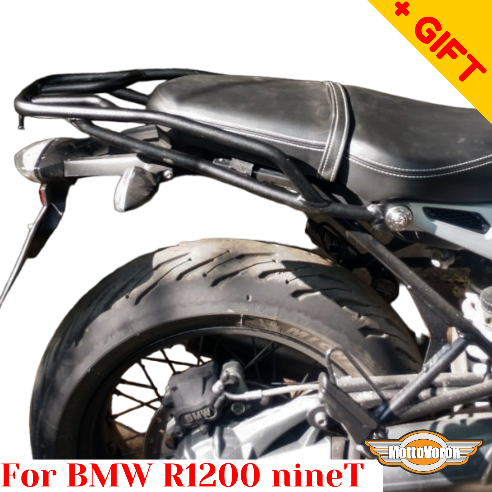 For BMW R nine T Rear rack R1200 nineT Rear luggage rack R 1200 nine T ...