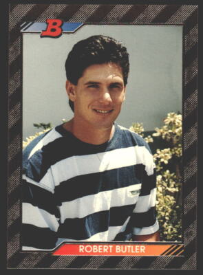 Robert Butler #603 1992 Bowman Blue Jays FOIL, RC Rookie | eBay