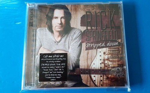 Stripped Down by Rick Springfield (CD + DVD, 2015) HH23 858135004659| eBay
