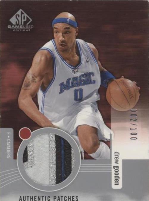 2004-05 SP Game Used - Authentic Patches Drew Gooden #AP-DG /100 (MEM ...
