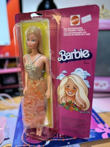 Mattel Vintage 1980 Superstar Barbie Foreign‚ Poupee‚ (No. 7382) NRFB ...