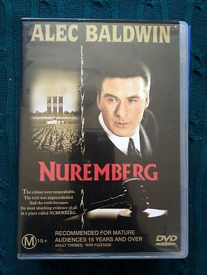 NUREMBERG - ALEC BALDWIN- DVD- LIKE NEW- FREE POST IN AUSTRALIA | eBay