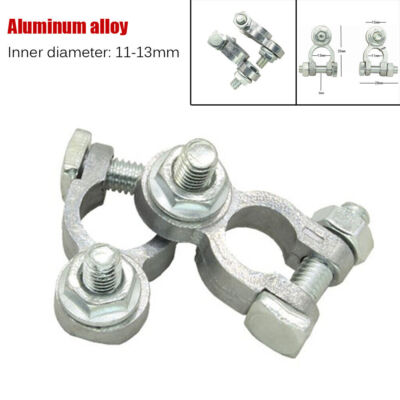 2PCS Car Battery Terminals Cable Ends Connector Clamp For Trucks Buses ...