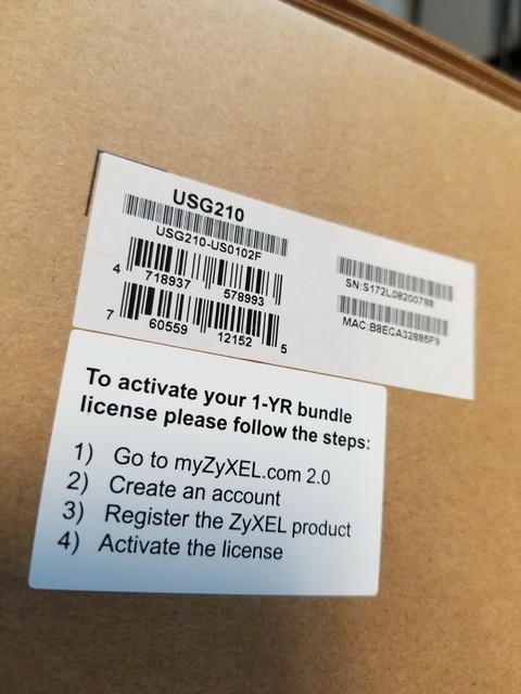 ZyXEL USG210 Next-generation USG Firewall With 1 Year UTM Services for ...