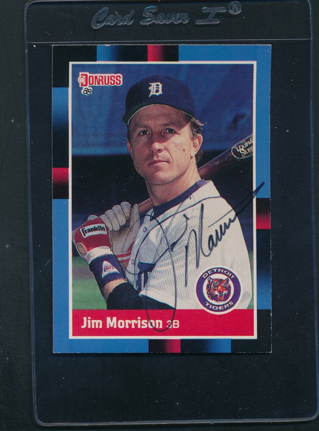 1988 Donruss #543 Jim Morrison Tigers Signed Auto *C4166 | eBay