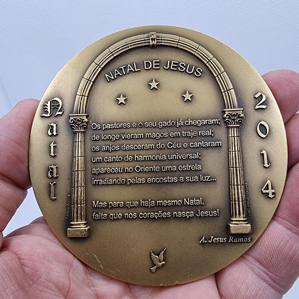 Bronze Medal / Nativity / Holy Family Christmas 2014 | eBay