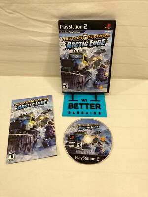 MotorStorm: Arctic Edge PS2 Racing Game CIB W/Manual GREAT SHAPE ...