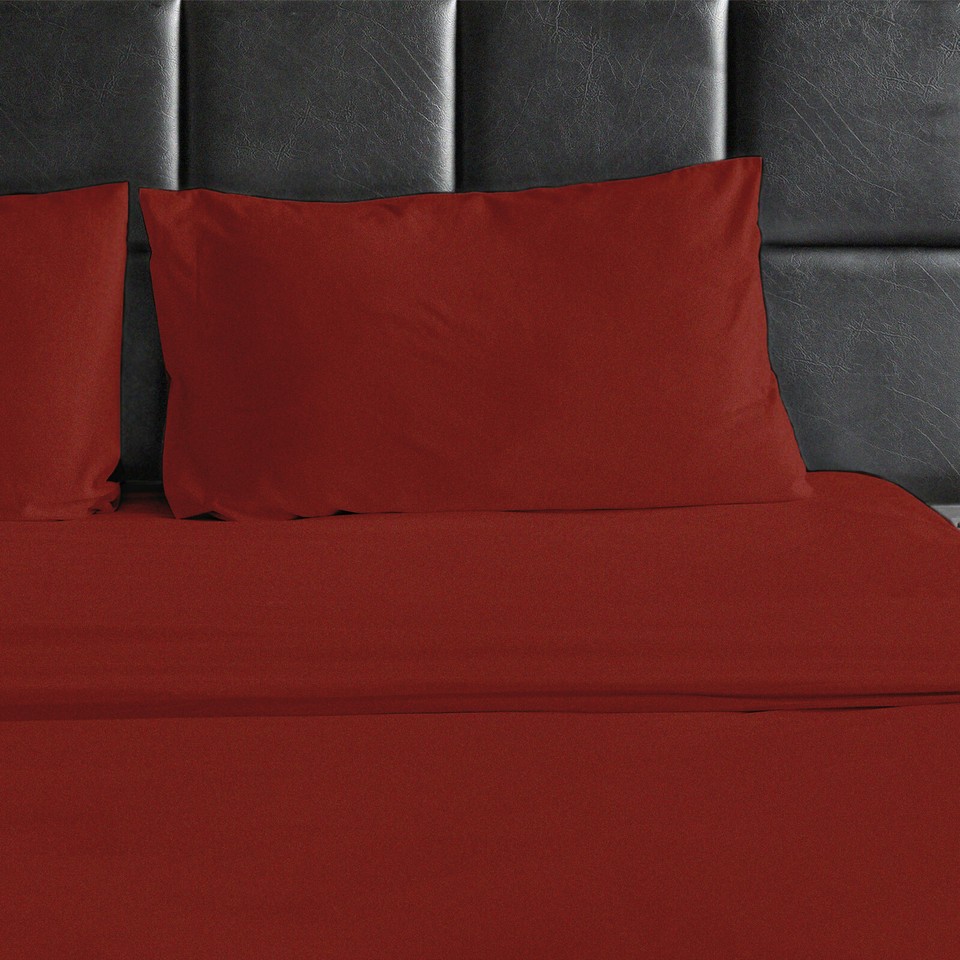 1800 THREAD COUNT COTTON AND BAMBOO FEEL SOFT SHEETS FOR BED SET DEEP ...