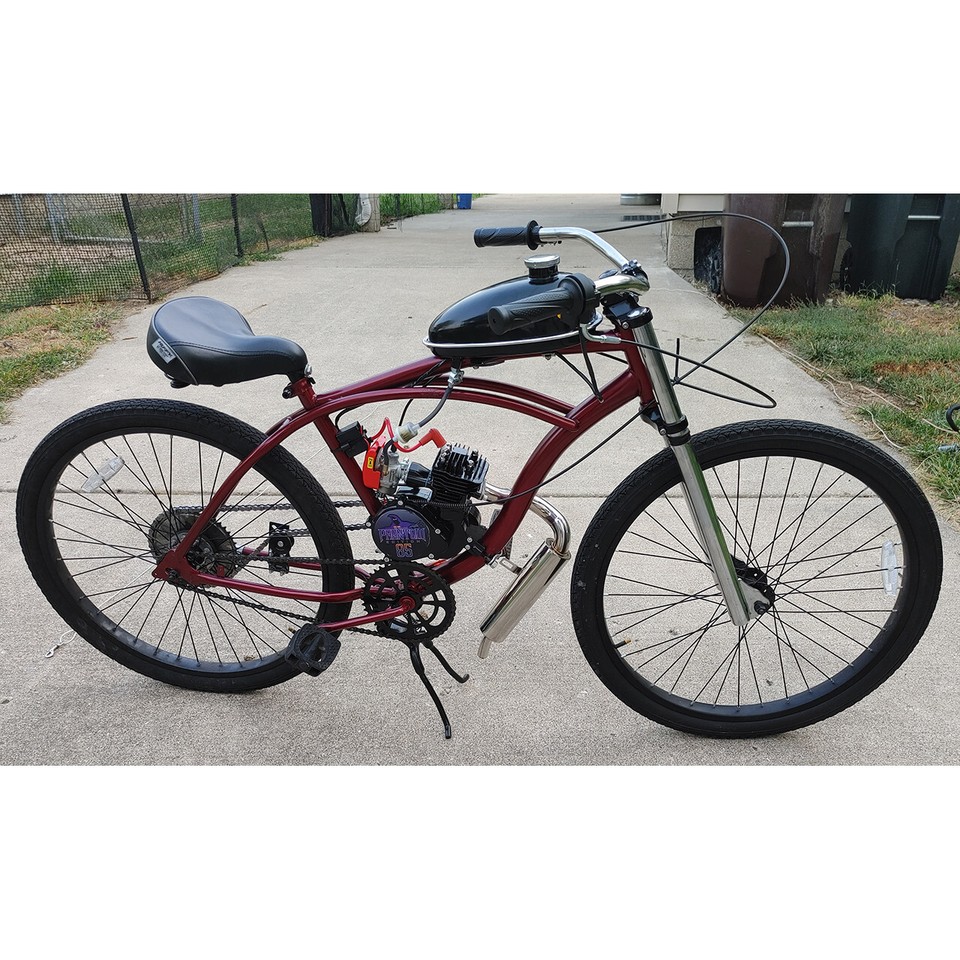 ZTMoto Phantom 85 V3 - Complete 52mm Bore 2 Stroke Motorized Bicycle ...