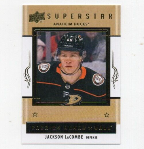 2023-24 Upper Deck Honor Roll Jackson LaCombe | eBay