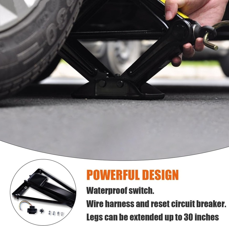 Universal Rear Trailer Stabilizer Jack Stand Stabilizer Jack Kit 298707 ...